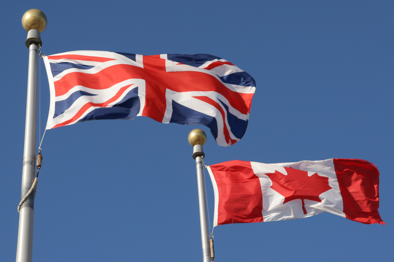 British And Canadian Flags Askmigration Canadian Lifestyle Magazine